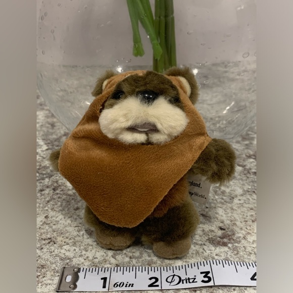 Disney | Toys | Vtg Disney World Parks Star Wars Ewok Wicket Warrick ...